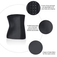 China Women's QUICK DRY Waist Trainer Neoprene Body Shaper Three Belt Slimming Sheath for Tummy for sale