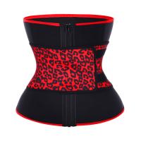 China Private Label Leopard Print Compression Belt Neoprene Waist Trainer For Women HEXIN 2021 for sale