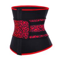 China Private Label Leopard Print Compression Belt Neoprene Waist Trainer For Women HEXIN 2021 for sale