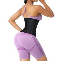 China 3000 Quantity HEXIN Women Adjustable Hooks Latex Shaper Waist Trainer with 25 Steel Bones for sale