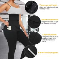 China Plus Size Women's Neoprene Waist Trainer Leggings for Slimming HEXIN Compression 2022 for sale