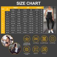 China Plus Size Women's Neoprene Waist Trainer Leggings for Slimming HEXIN Compression 2022 for sale