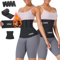 China 2022 Slimming Latex Invisible Wrap Around Stomach Tummy with Loop Snatch Bandage Belt for sale