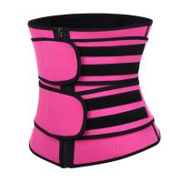 China HEXIN Neoprene Double Belt Waist Trainer Belt Women Private Label for Control Panties for sale