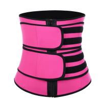 China HEXIN Neoprene Double Belt Waist Trainer Belt Women Private Label for Control Panties for sale