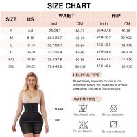 China Firm Control Waist Trainer with Knitted Butt Lifter Waist Wrap Band and Latex Bandage for sale