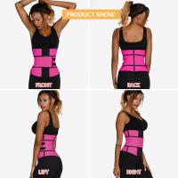 China Nonwoven Weaving Method Red Waist Trainer for Women HEXIN High Waist Tummy Control for sale