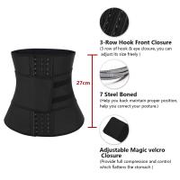 China Nonwoven Weaving Method Red Waist Trainer for Women HEXIN High Waist Tummy Control for sale