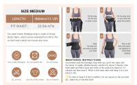 China Women's 24-Hour Shipping Nylon Breathable Latex Slimming Waist Trainer Wrap for sale