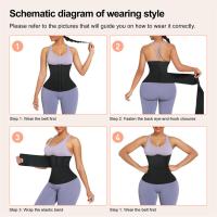 China Advantageous Quick Dry Waist Trainer HEXIN 2022 Logo Service Body Shaper Underwear for sale