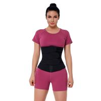 China HEXIN Women Sauna Neoprene Three Belt Slimming Zipper Waist Trainers Quick Dry Advantage for sale