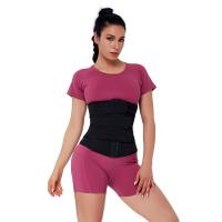 China HEXIN Women Sauna Neoprene Three Belt Slimming Zipper Waist Trainers Quick Dry Advantage for sale