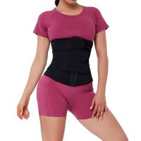 China HEXIN Women Sauna Neoprene Three Belt Slimming Zipper Waist Trainers Quick Dry Advantage for sale