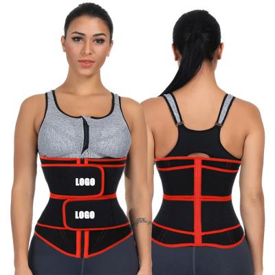 China HEXIN Slimming Belts Embossing Neoprene Waist Trainer for Women Standard Thickness for sale