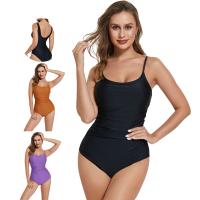 China Customized Logo Printing High Waist Push Up Bikini for Tummy Control Swimwear by HEXIN for sale