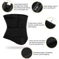 China HEXIN Slimming Belts Embossing Neoprene Waist Trainer for Women Standard Thickness for sale