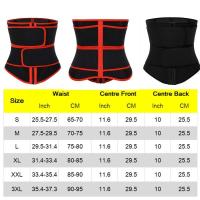 China HEXIN Slimming Belts Embossing Neoprene Waist Trainer for Women Standard Thickness for sale