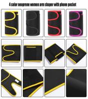 China Neoprene Bodyshaper HEXIN Zipper Design 2020 Embossing Tummy Slimming Waist Trainer for sale