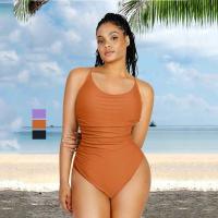 China Hexin Tummy Control Waisted Shapewear Swimsuit for Women Digital Print One Piece Bikini for sale