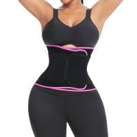 China HEXIN 2021 Custom Logo Fajas Women's Tummy Control Waist Trainer Slimming Belt for Adults for sale