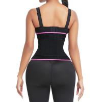 China HEXIN 2021 Custom Logo Fajas Women's Tummy Control Waist Trainer Slimming Belt for Adults for sale