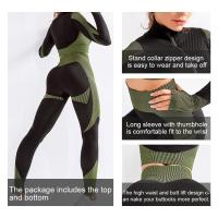 China High Waist Legging Running Outfit Gym Sets with 2000 Quantity and Customizable OEM/MOQ for sale