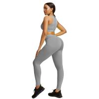 China HEXIN Women's Seamless Yoga Pants with Tummy Control and 100000 Quantity in Solid Color for sale