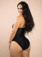 China AS SHOW HEXIN one piece sexy bikini shapewear swimwear with Customized Logo Printing for sale