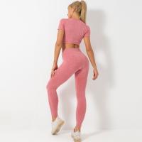 China S/M/L Activewear Gym Women Workout Sets Yoga Leggings Seamless Yoga Set by HEXIN for sale