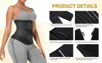 China HEXIN private label high waist sport suana Neoprene slimming shapewear Waist Trainer for sale