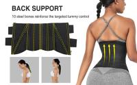 China Women Waist Trainer Shaper for Abdominal Sauna Neoprene Tummy Control HEXIN Custom Logo for sale