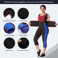 China 100% Neoprene and Polyester Women's High Waist Trainer Leggings Waistdear Custom Logo for sale