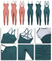 China 75% Nylon 25% Spandex Fitness Women Workout Jumpsuit Activewear Tracksuits by HEXIN for sale