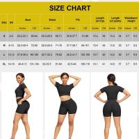 China Plus Size HEXIN Style Womens Two Piece Yoga Outfits Ruched Crop Tops Shorts Activewear for sale