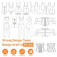 China Fitness Shapewear Swimwear AS SHOW Solid Swimsuit Support Accpect for Plus Size Women for sale