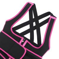 China Custom Logo Waist Trainer Slimming Vest Nonwoven Weaving Method for Decoration for sale