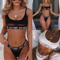 China Waisted Breathable Custom Women Two Pieces Beachwear Sexy Bikini Swimwear Fashionable for sale