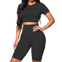 China OEM Accepted Active Wear Women Tracksuit Sportswear Set with 85% Nylon 15% Spandex for sale