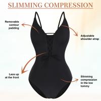 China taobao Solid Print taobao Tummy Control One Piece Swimsuits for Women Support S/M/L Sizes from HEXI v1 for sale