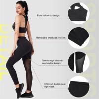 China AS SHOW HEXIN 2022 Custom High Waist Seamless Two Pieces Fitness Gym Sets Clothing for sale