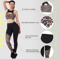 China High Waist Seamless Gym Leggings Active Wear Yoga Set for Women and Customized Design for sale