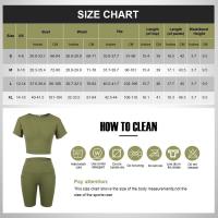 China Women's Seamless Yoga Set Running Shirts and Shorts Sets for Fitness Gym Crop Tops for sale