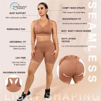 China Eco-Friendly High Waist Yoga Set for Women Sustainable Polyester/Nylon Gym Outfit for sale