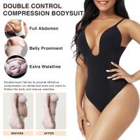 China HEXIN Top Seller Women's Black Backless Bridal Bodysuit Standard Thickness Shapewear for sale