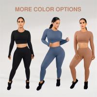 China Recycled Sportswear Activewear Eco-Friendly Yoga Set for Women Leggings Fitness Set for sale
