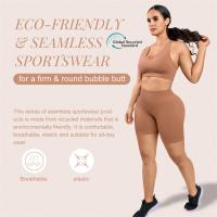 China Hexin Custom Logo Women's Gym Fitness Set with Eco Friendly Fabric and High Waist1 for sale