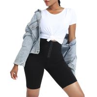 China Custom Logo High Compression 2 In 1 Mid-Thigh Shaper Shorts for Women's Training for sale