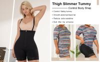 China High Waist Seamless Full Women Custom Shapewear for Tummy Control Standard Thickness for sale