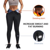 China High waist trainer leggings for women sport leggings gym wear fitness neoprene suana for sale