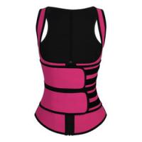 China Waist Slimming High Waist Latex Double Strap Waist Trainer Shaper VEST for sale
